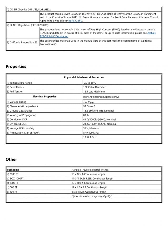 9062AC technical specification page 2