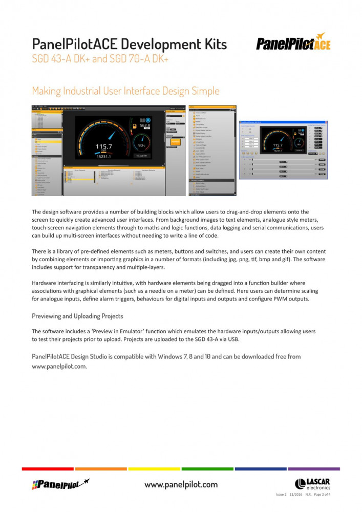 SGD 70-A DK+ technical document page 2