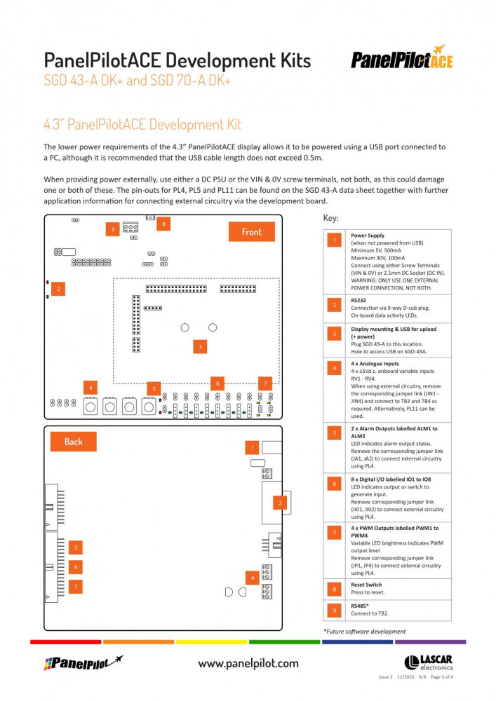 SGD 70-A DK+ technical document page 3