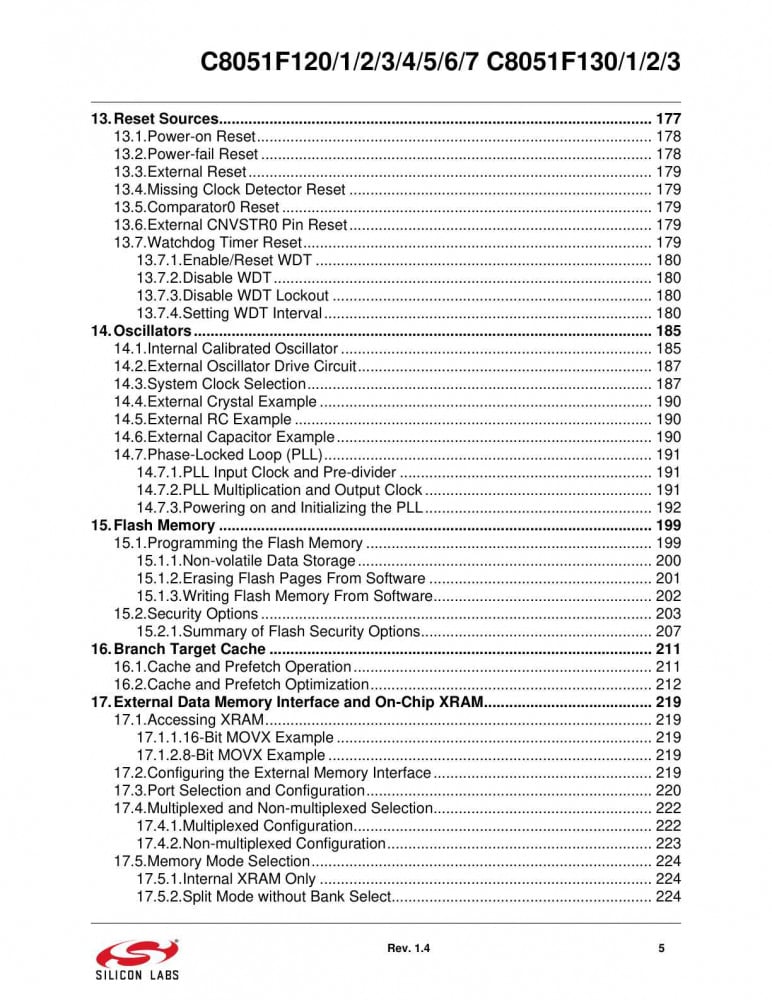 C8051F120 datasheet page 5