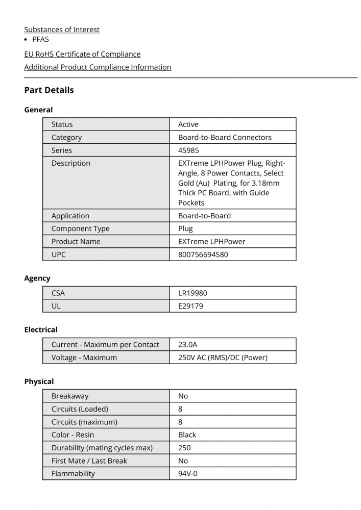 MOLEX 459858912 technical document image 2