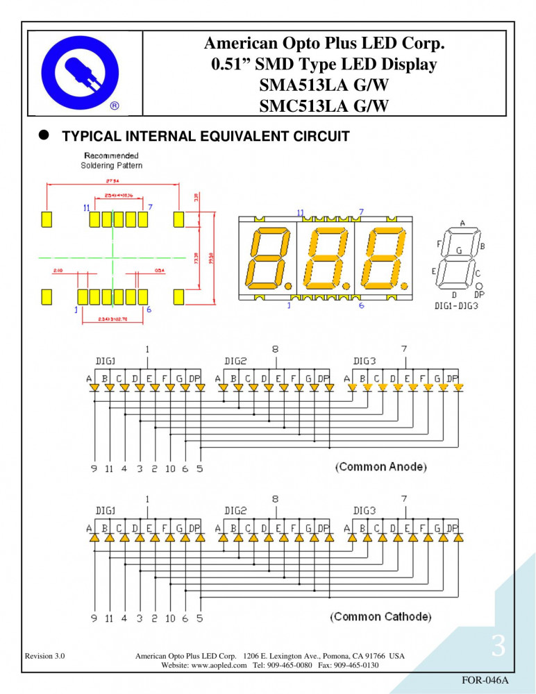 SMC513LA technical document, page 3