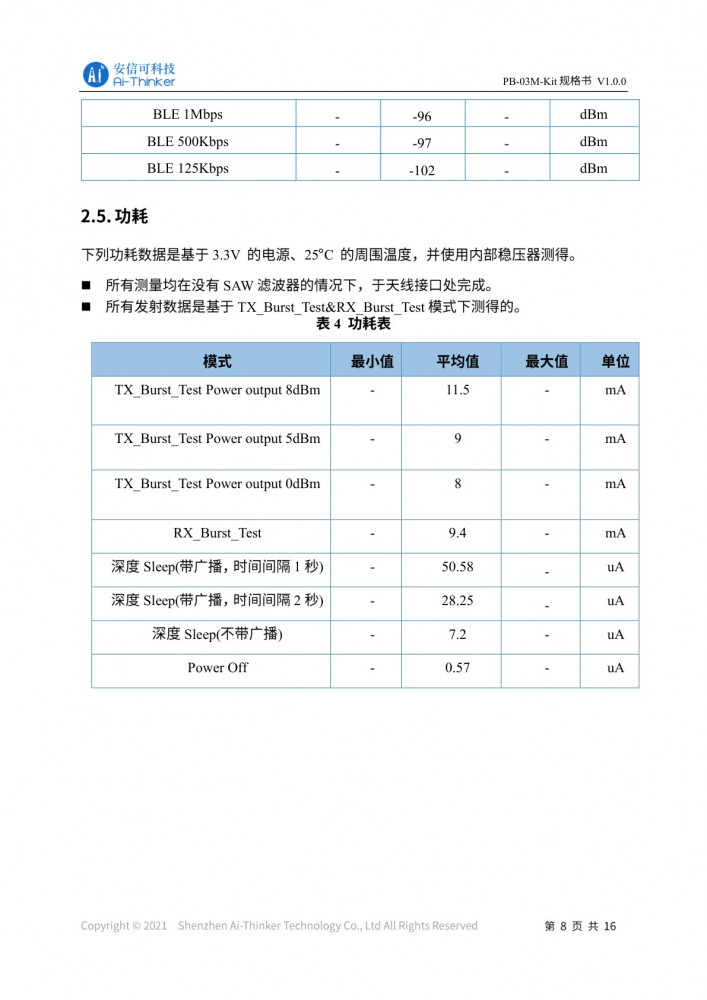 PB-03M-Kit technical document page 8