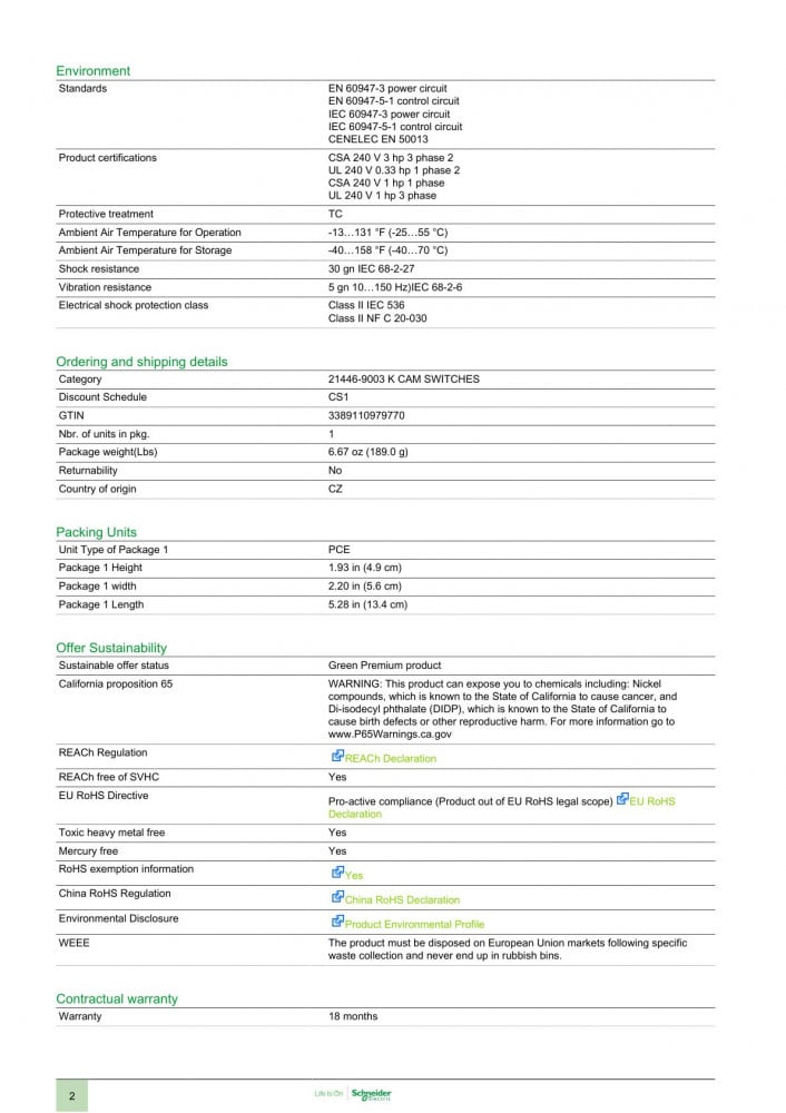 K2D002UCH technical document page 2