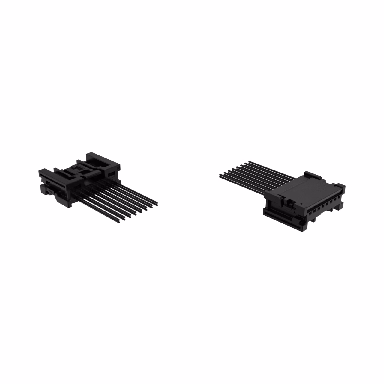 Mini50-to-Mini50 Off-the-Shelf (OTS) Cable Assembly, 2.00mm Pitch, Single Row, 150.00mm Length, 8 Circuits, Black for sale