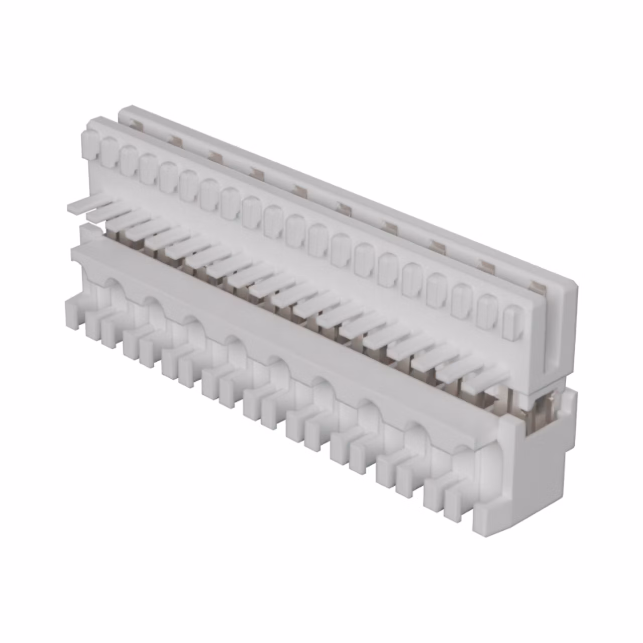 Appli-Mate RAST Power IDT Housing, 5.00mm Pitch, Direct/Indirect, Female, 10 Circuits, Fully Coded, Open End Walls for sale