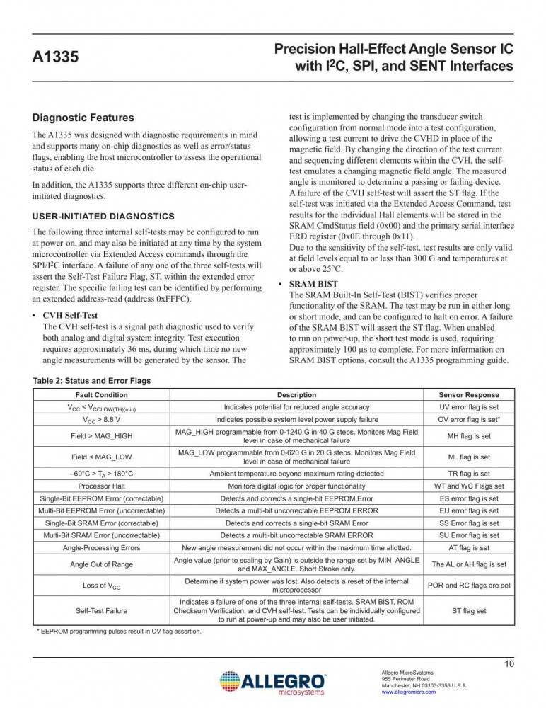 A1335 datasheet page 10