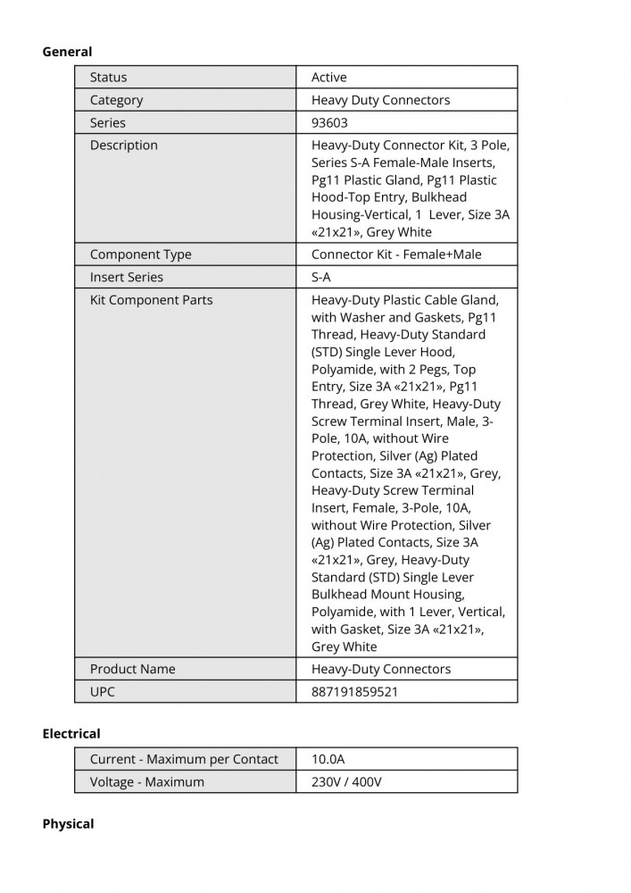 MOLEX 936030004 technical document page 2