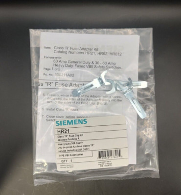 SIEMENS HR21 Circuit Breaker Accessory for sale