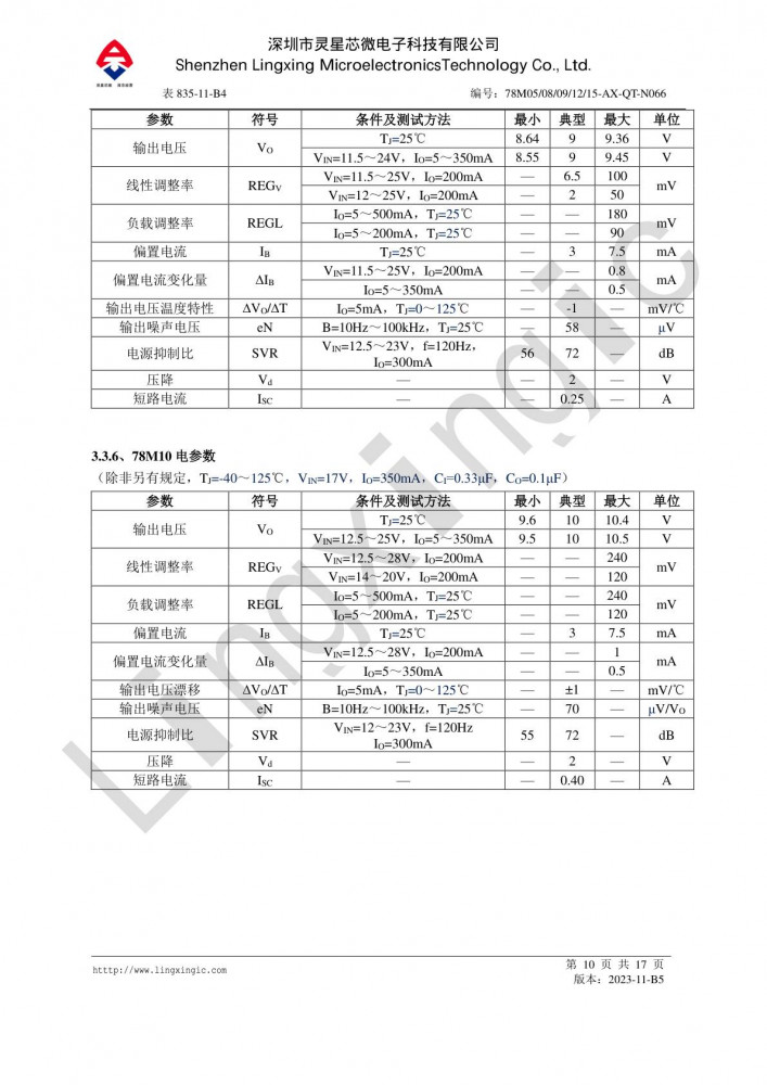 78M05 datasheet page 10