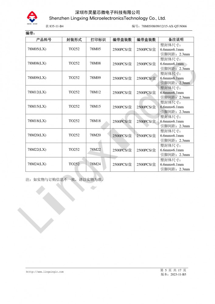 78M05 datasheet page 5