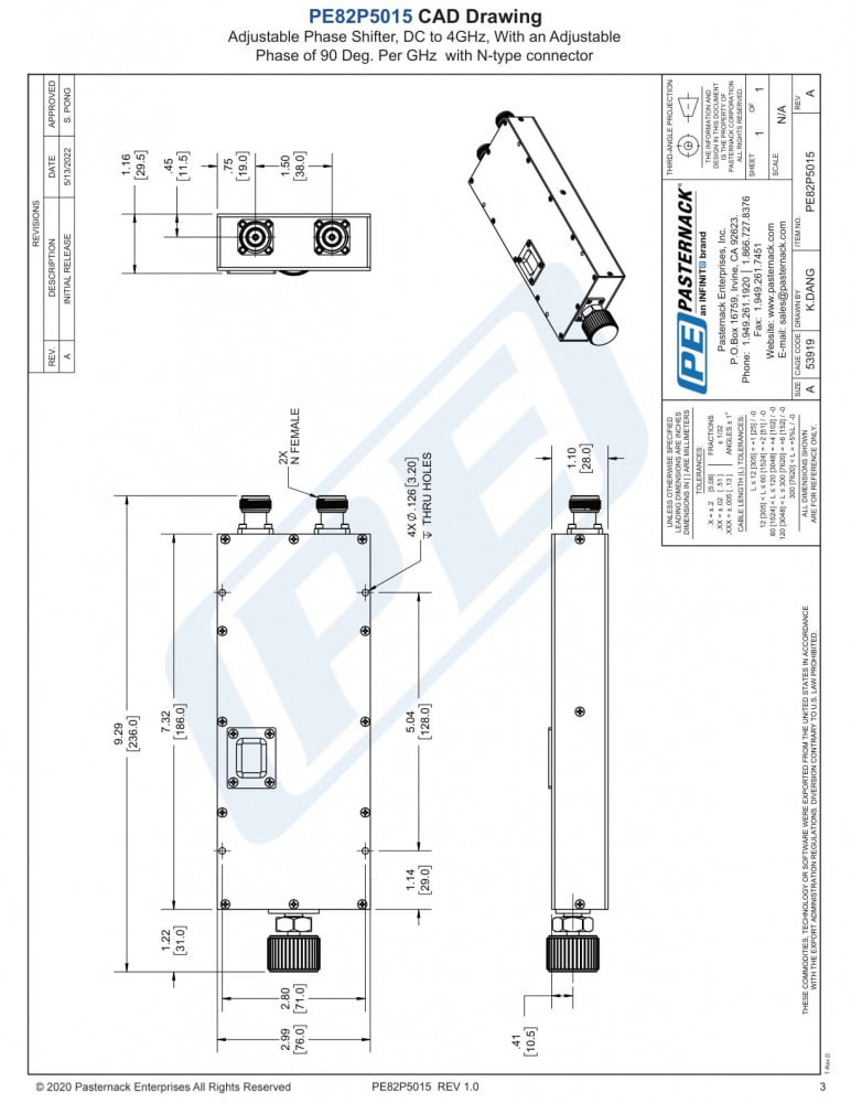 PE82P5015 technical document page 3
