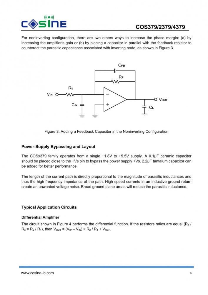 COS379SR datasheet page 6