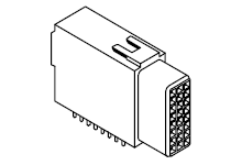 2.50mm Pitch EXTreme PowerMass Right-Angle PCB Receptacle, Signal Module, 24 Circuits for sale