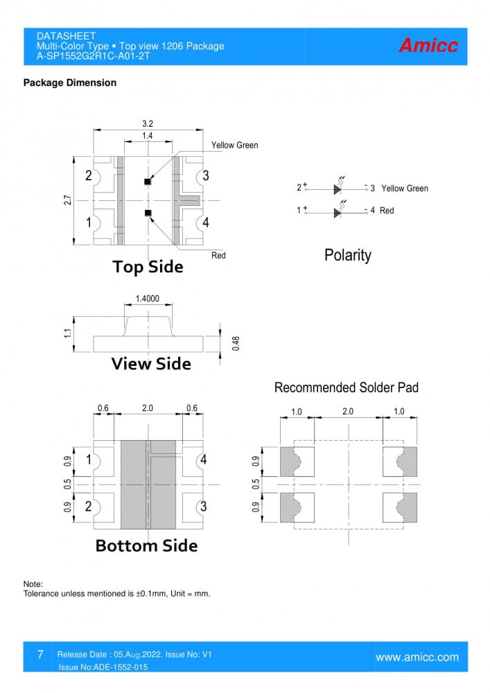 A-SP1552G2R1C-A01-2T datasheet page 7