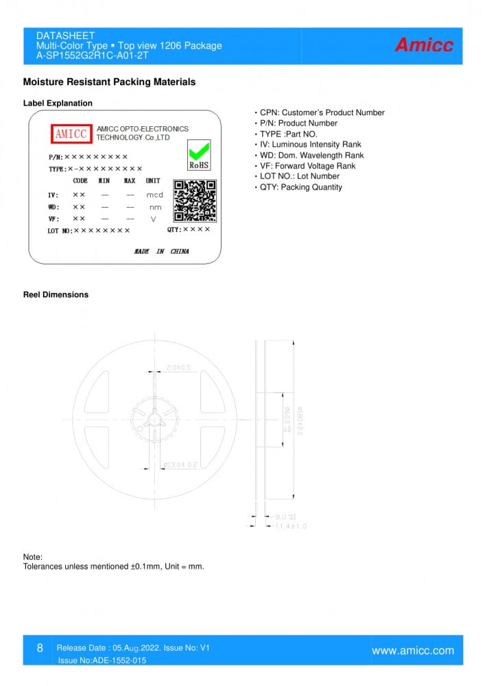 A-SP1552G2R1C-A01-2T datasheet page 8