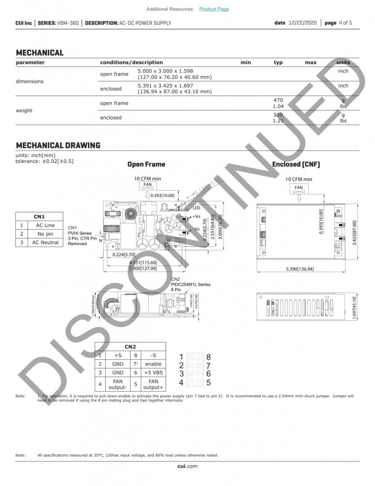VBM-360-12 datasheet page 4