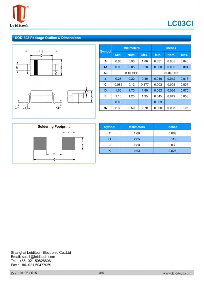 LC03CI datasheet page 4