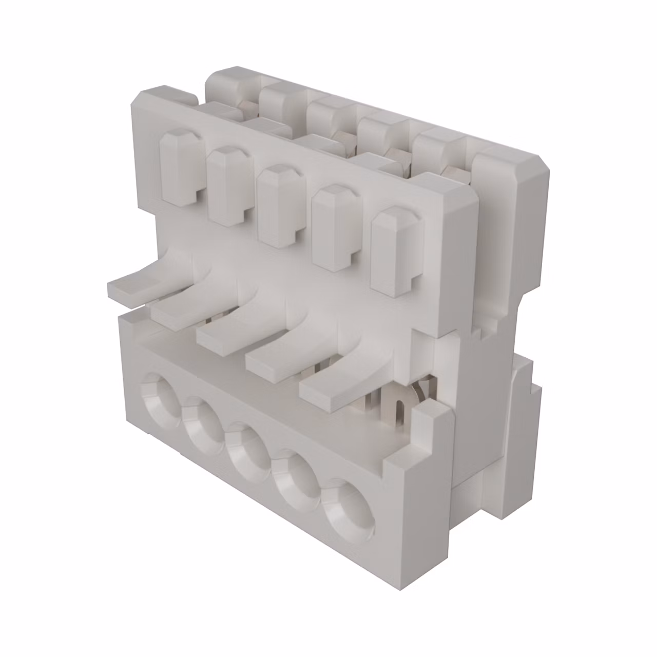 Appli-Mate RAST 2.5 IDT Housing, 2.50mm Pitch, Direct/Indirect, Female, 5 Circuits, Position Key A Removed, Voided Circuit 2 for sale