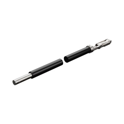 Pre-Crimped Lead Mizu-P25 Female-to-Pigtail, Tin (Sn) Plating, 225.00mm Length, 20 AWG, Black for sale