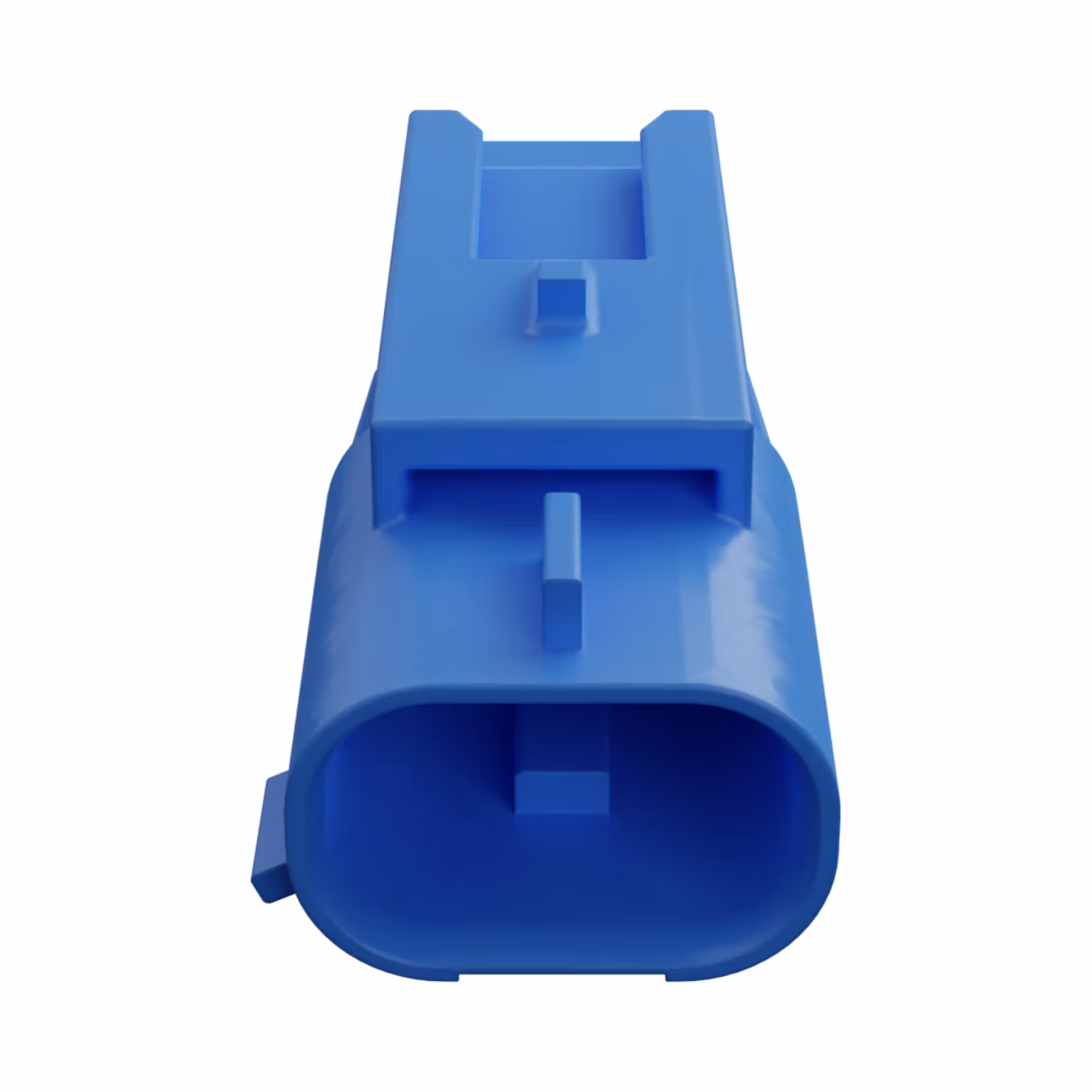 Squba Sealed Plug Assembly with Clipslot, 1.80mm Pitch, Single Row, 4 Circuits, Blue for sale