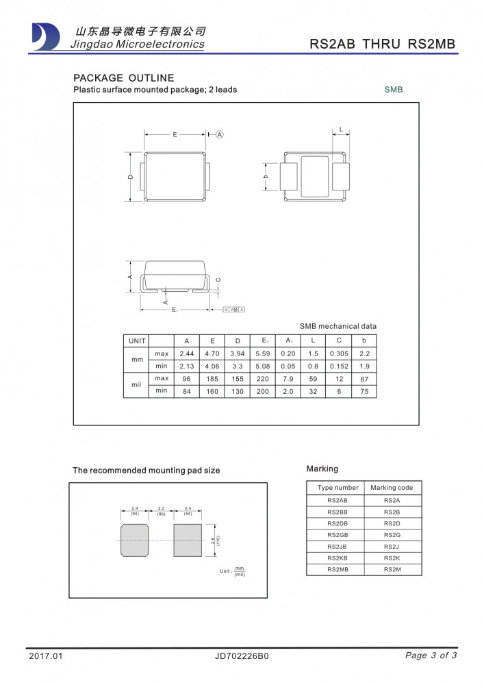 RS2MB datasheet page 3