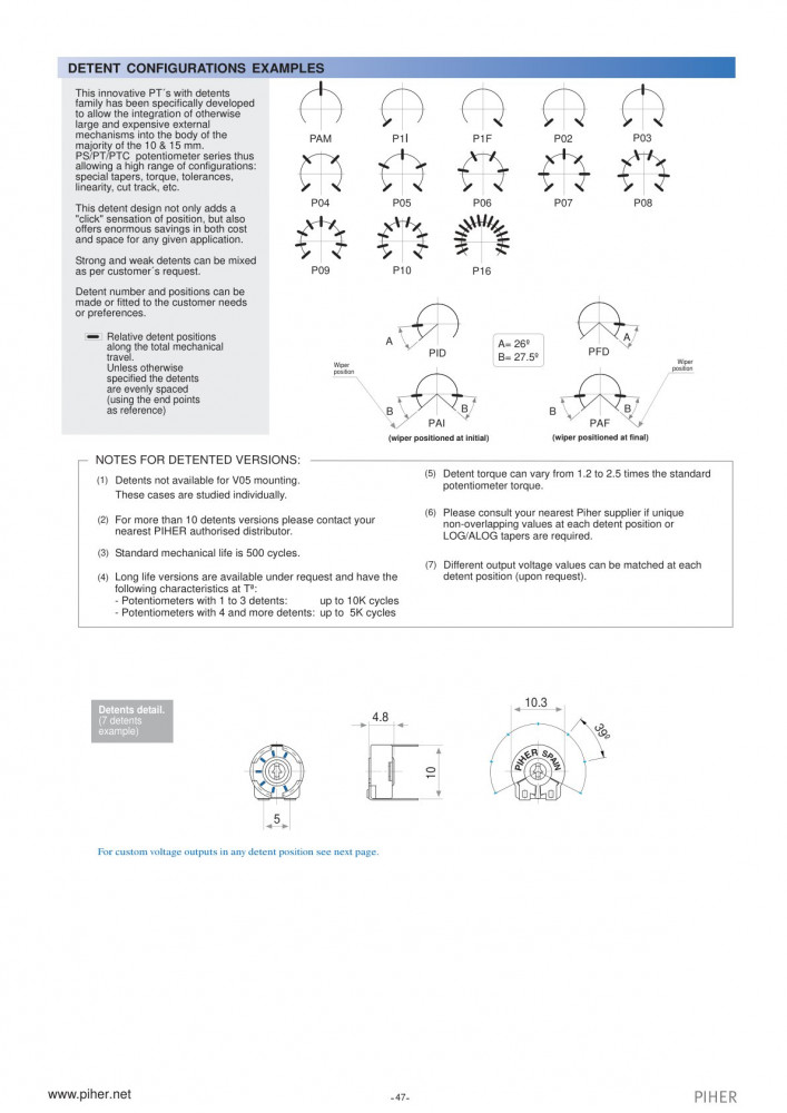 PTC-10 technical document page 6