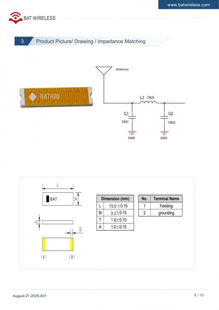 BW490MNX1503 datasheet page 5