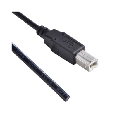 Assmann WSW Components A-USB20BM-OE-100BK28 USB Cable Assembly