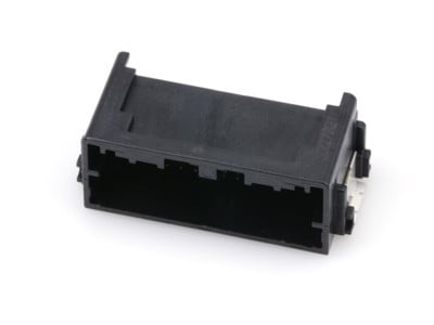 PROPOSED REPLACEMENT: MINI50 GEN II UNSEALED RECEPTACLES (206523 SERIES);  Mini50 Unsealed Receptacle, Dual Row, Bridged, with CPA, 20 Circuits, EcoPaXX Resin, Polarization Option C, Dark Gray