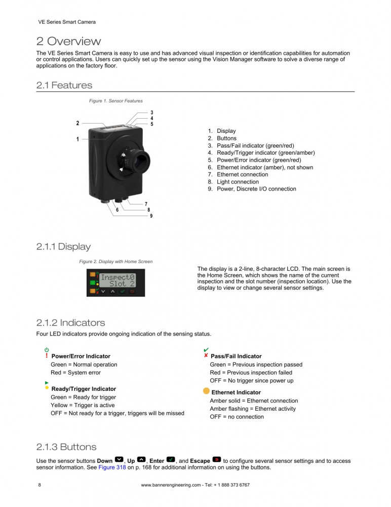 VE Series manual page 8