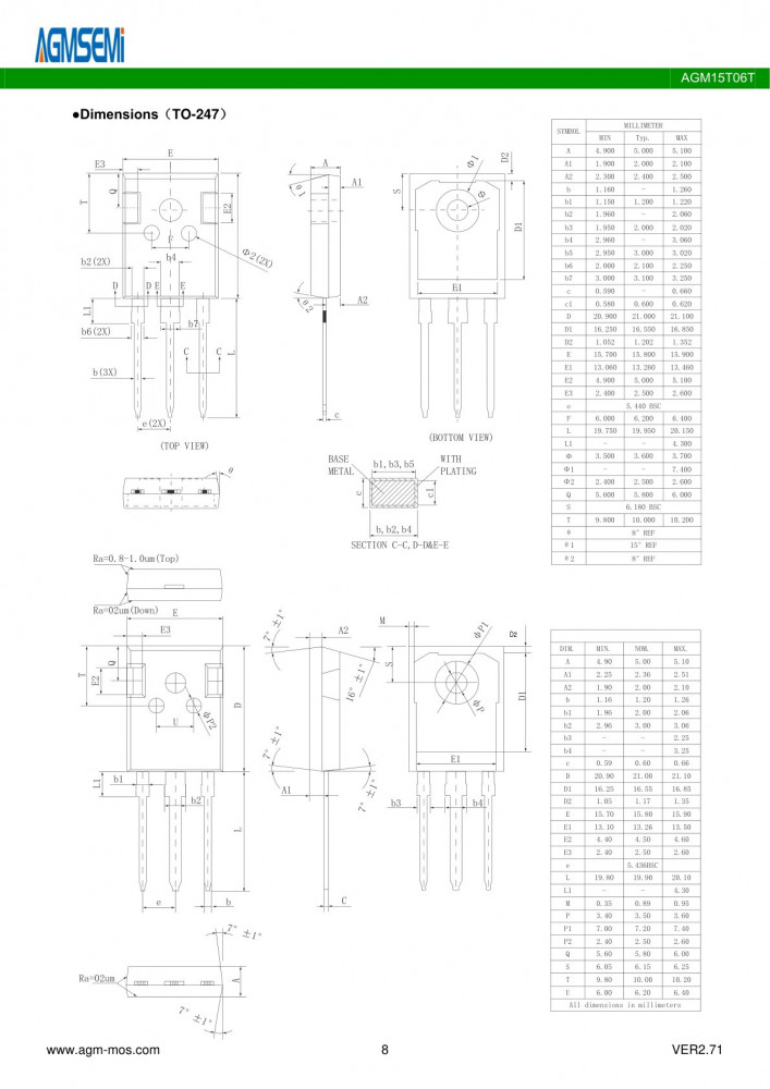 AGM15T06T datasheet page 8
