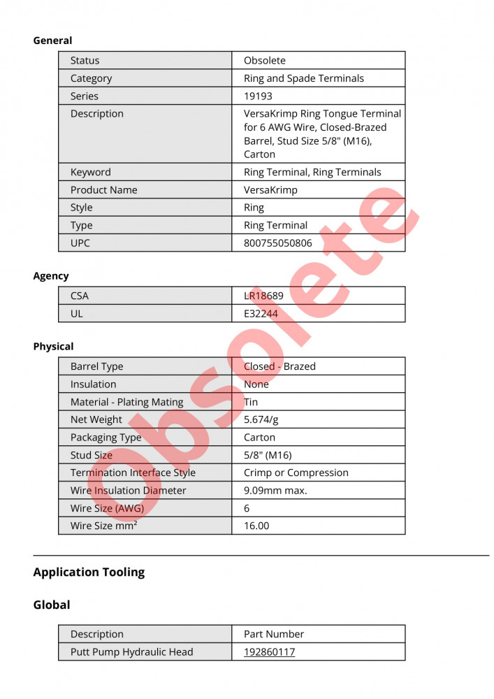 MOLEX 191930233 technical document image, page 2