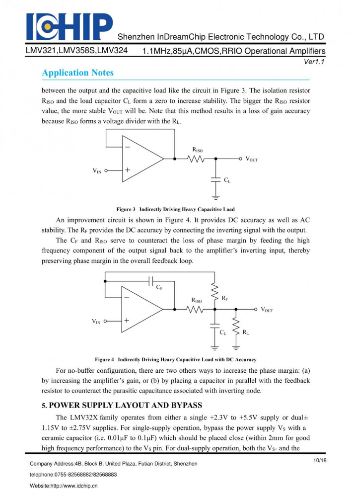 LMV358S datasheet page 10