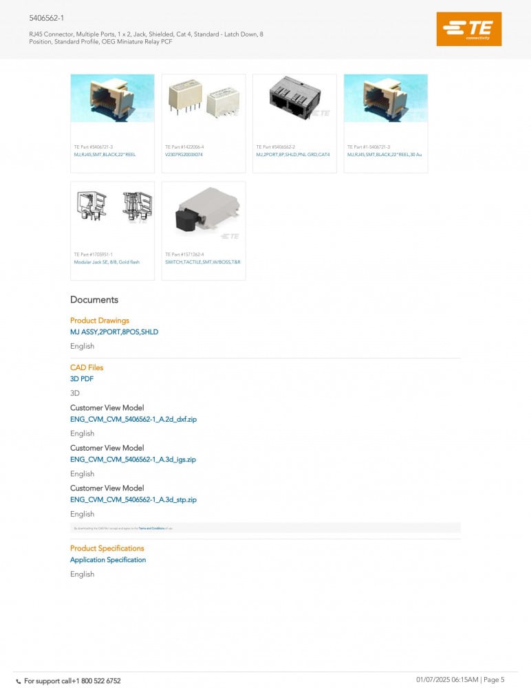 5406562-1 technical document page 5