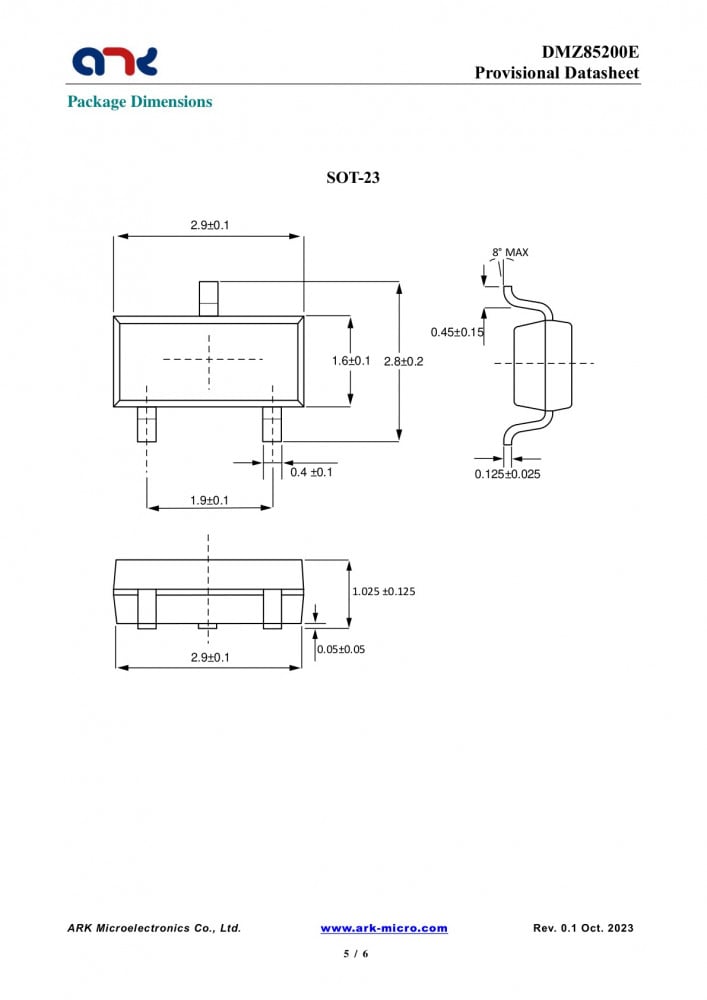 DMZ85200E datasheet page 5