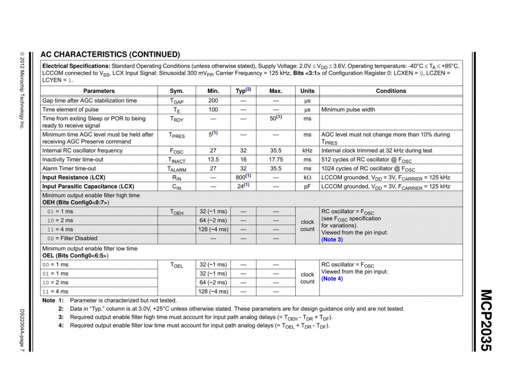MCP2035 datasheet page 7