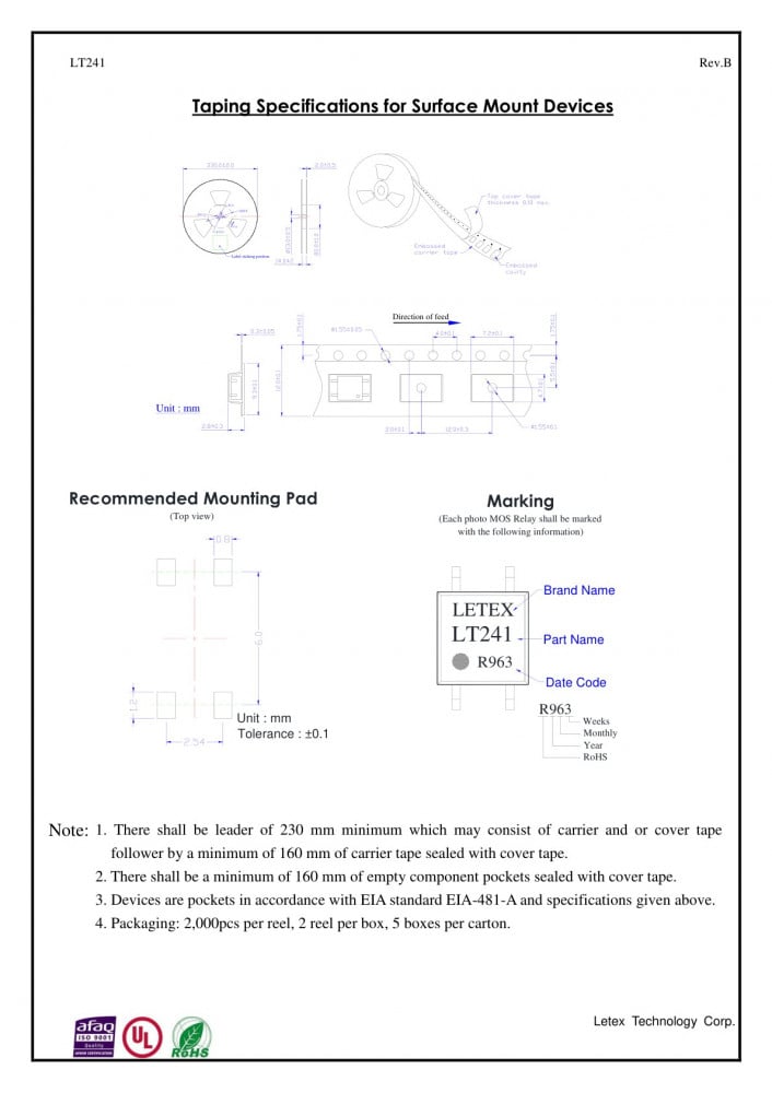 LT241 datasheet page 4