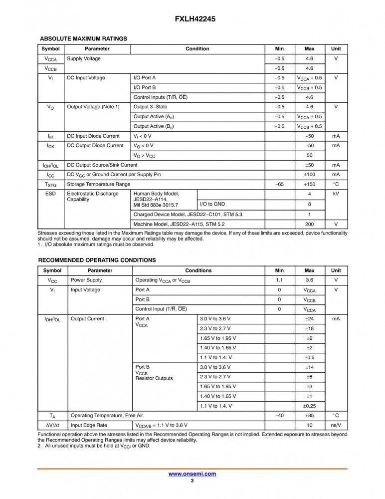 FXLH42245 document page 3