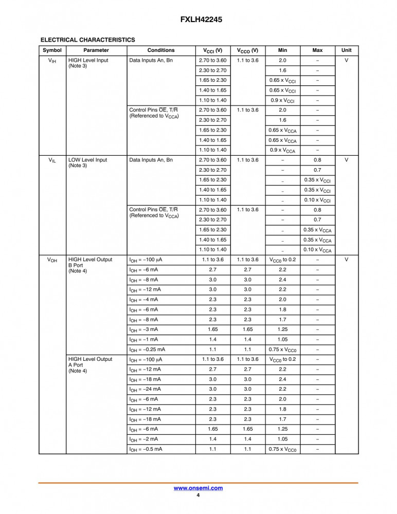 FXLH42245 document page 4