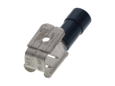 InsulKrimp Piggyback Quick Disconnect, Tab 6.35 x 0.81mm, 16-14 AWG, Blue Insulator, Tape for sale