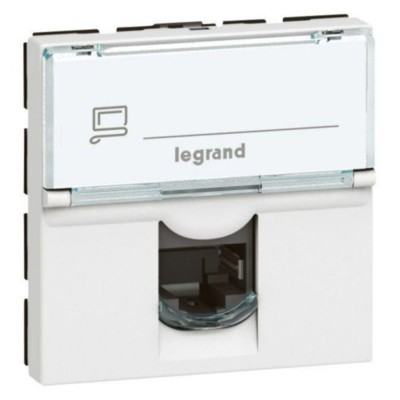 Arteor™ - RJ45 socket category 6 STP 2 modules - Magnesium for sale