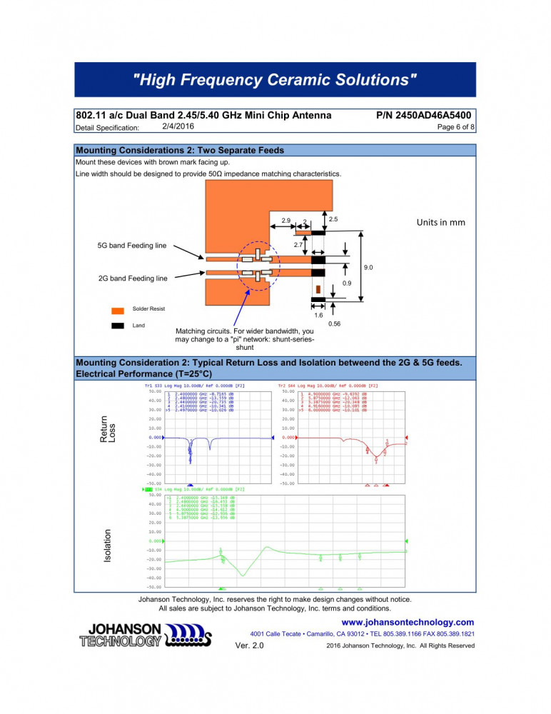 2450AD46A5400001E datasheet page 6