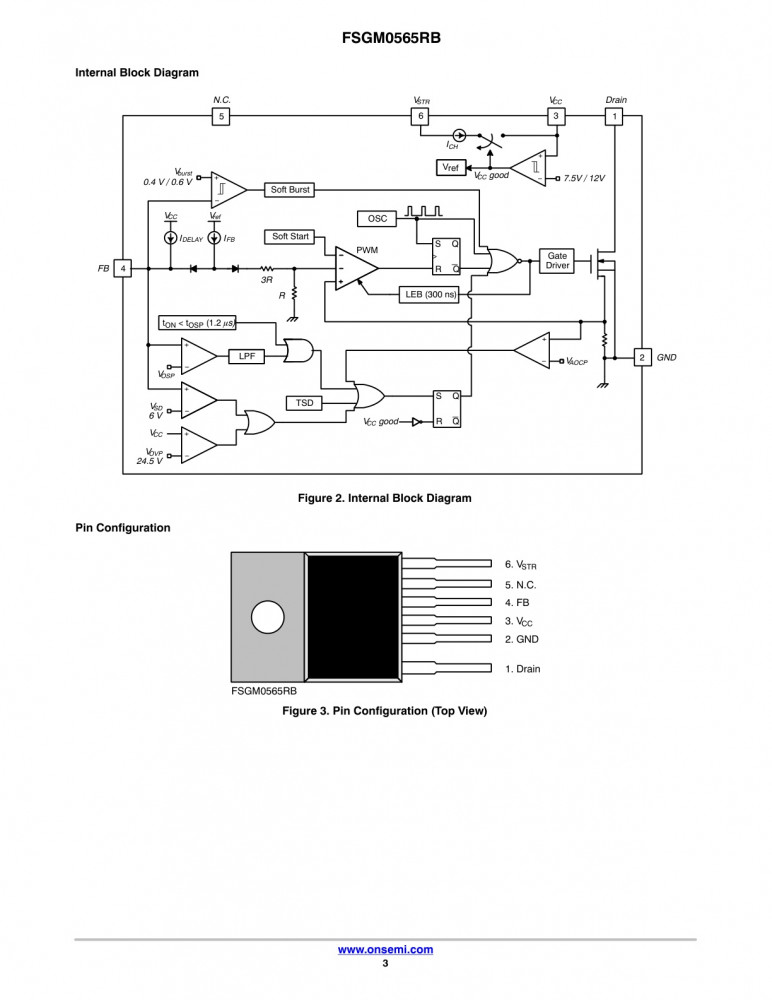FSGM0565RB datasheet page 3