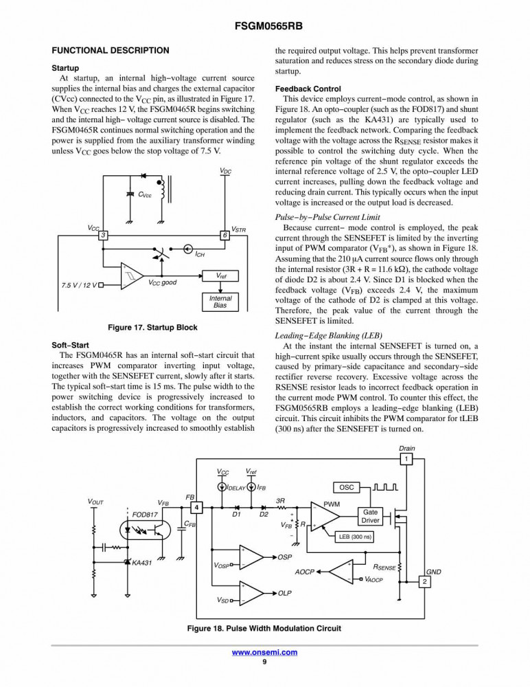 FSGM0565RB datasheet page 9