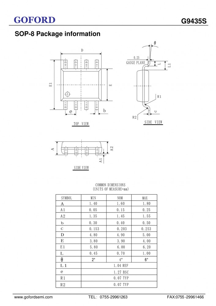G9435S datasheet page 6