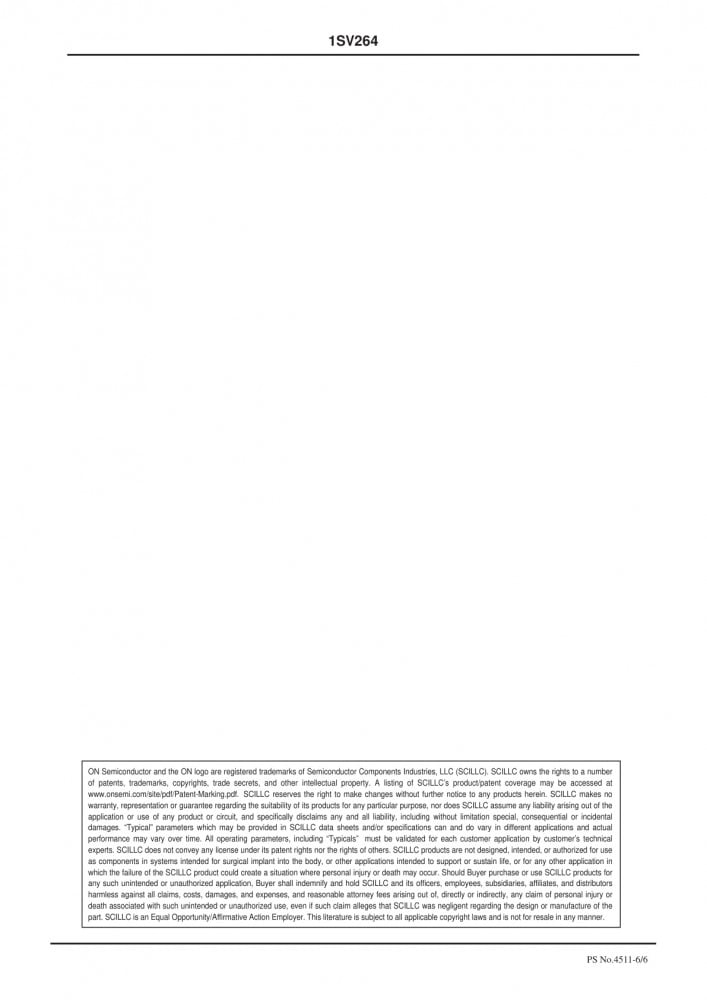 1SV264-TL-E datasheet page 7
