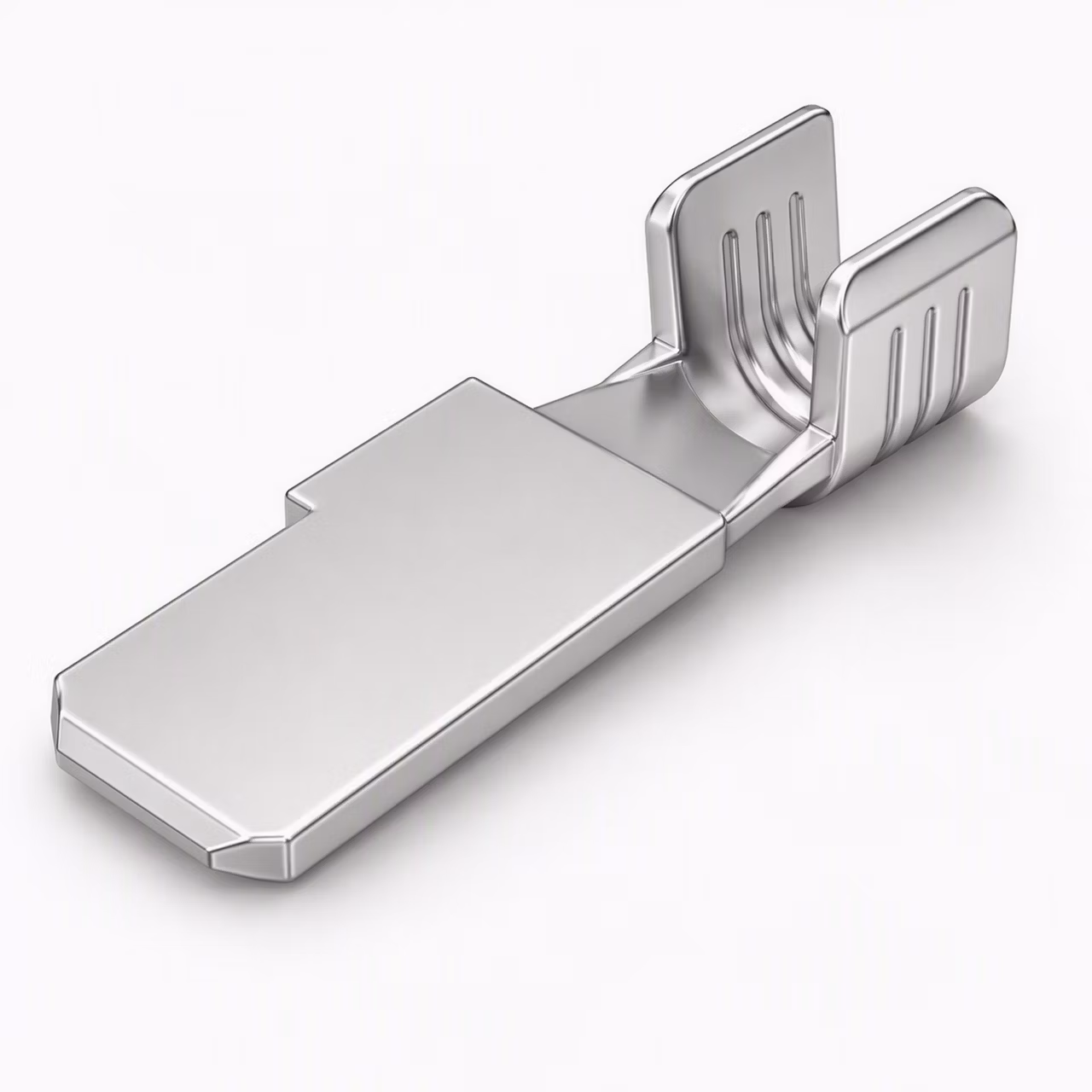 5.33mm  Pitch Crimp Terminal, Power Blade, Select Gold Strips over Tin