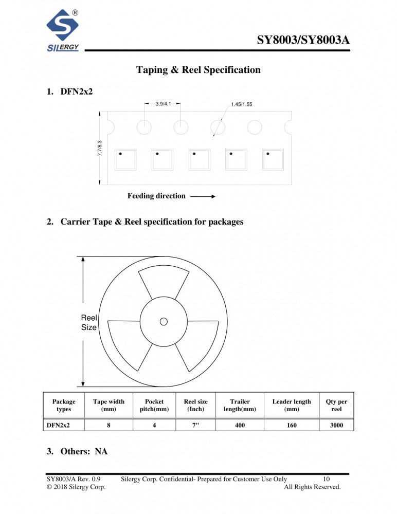 SY8003DFC datasheet page 10