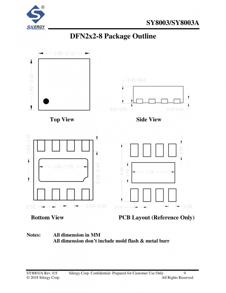 SY8003DFC datasheet page 9